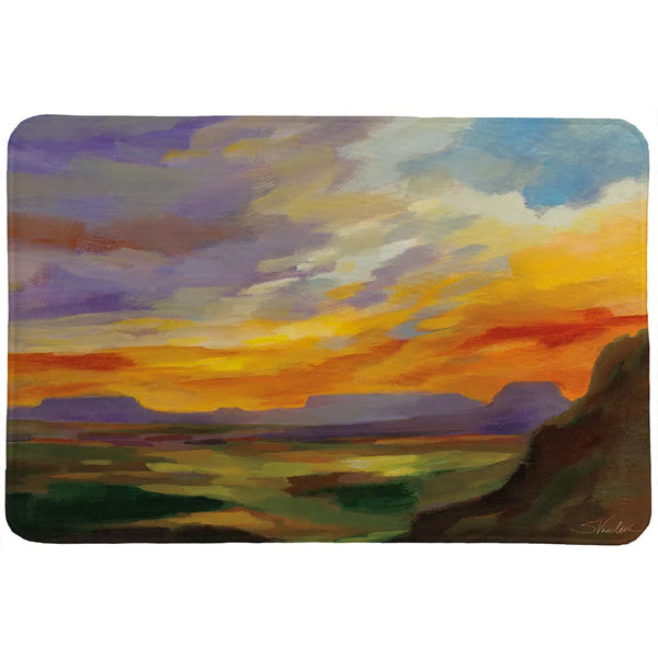 Sonoran Desert Sunset Memory Foam Rug - Laural Home